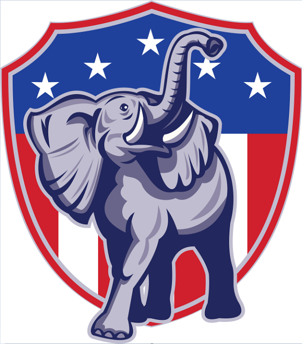 GOP Logo - California Congress of Republicans