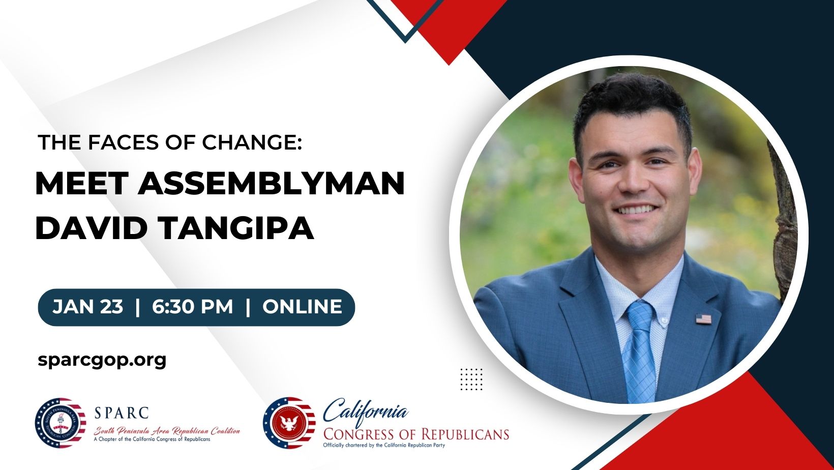 CCR & SPARC: January 2025 Speaker Series featuring David Tangipa ...